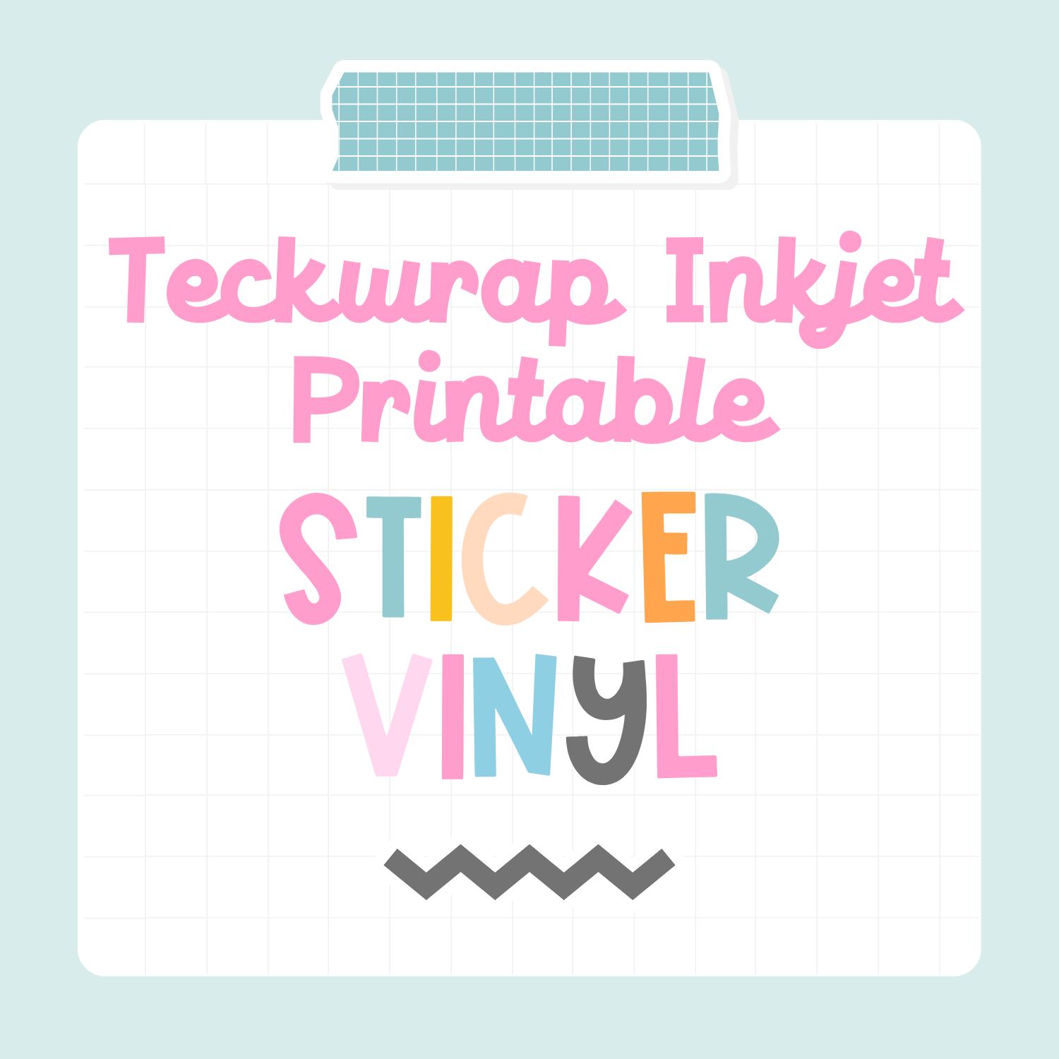Teckwrap Inkjet Printable Sticker Vinyl – Cherico Designs